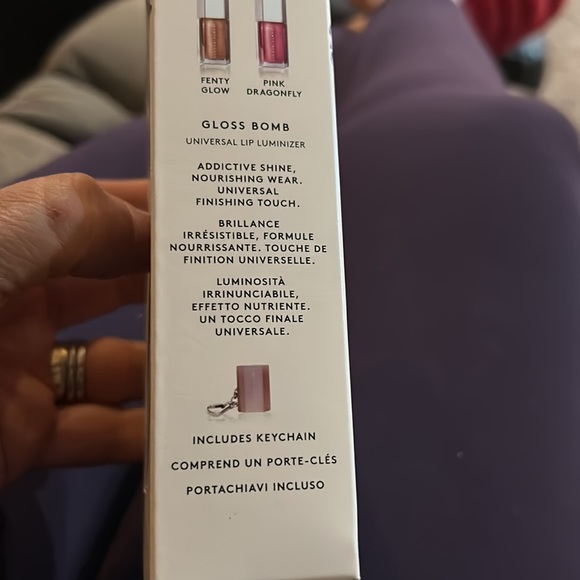 Fenty Beauty | Makeup | Fenty Beauty Lip Gloss Bombs Key Chain | Poshmark